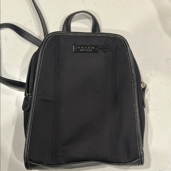 Coach | Bags | Coach Mini Black Backpack | Poshmark